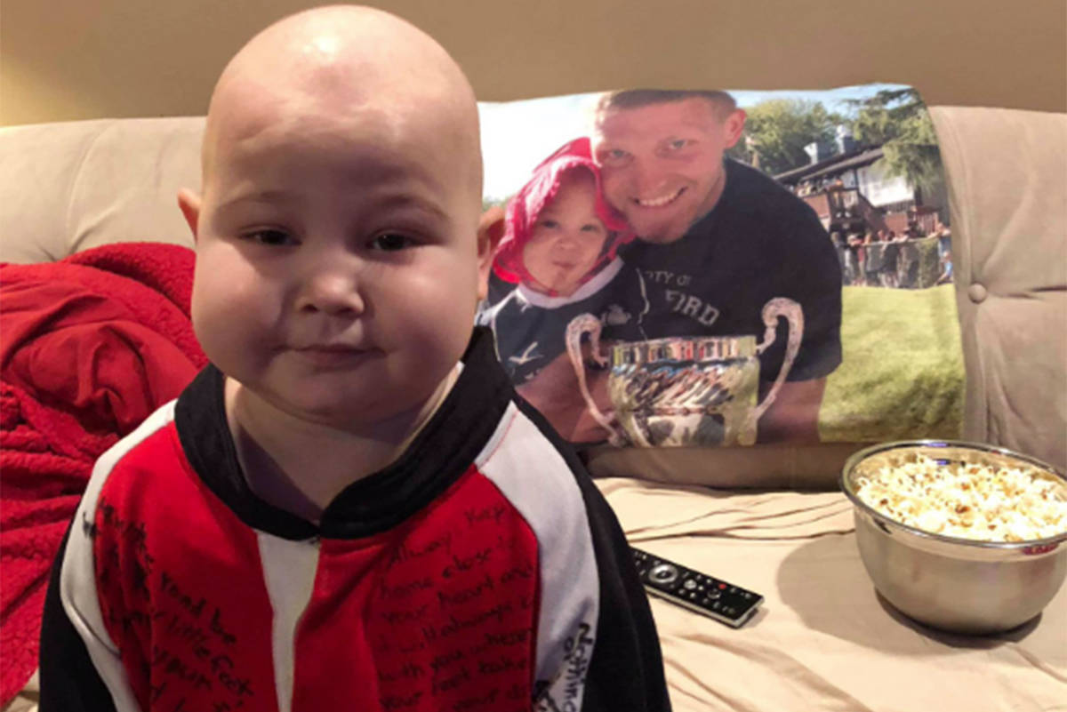 Canadian rugby players wear orange for B.C. girl fighting leukemia ...