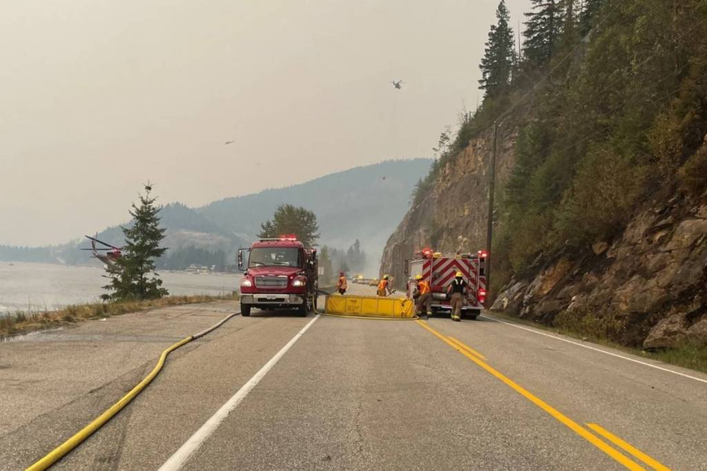 Province eyes post-wildfire debris flow mitigation plans along Highway ...