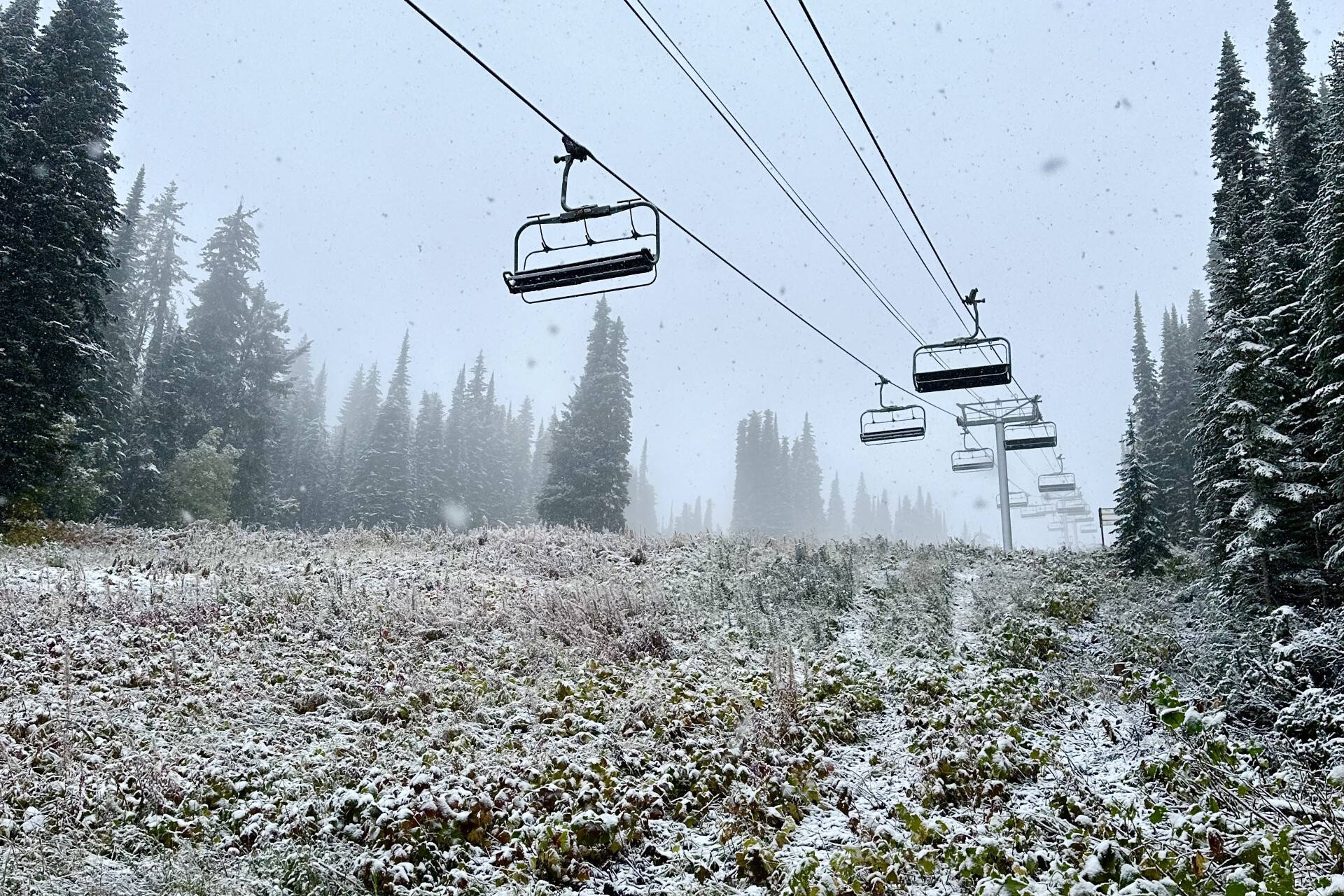 Silver Star stoked with September snowfall at Vernon ski hill | Vernon ...