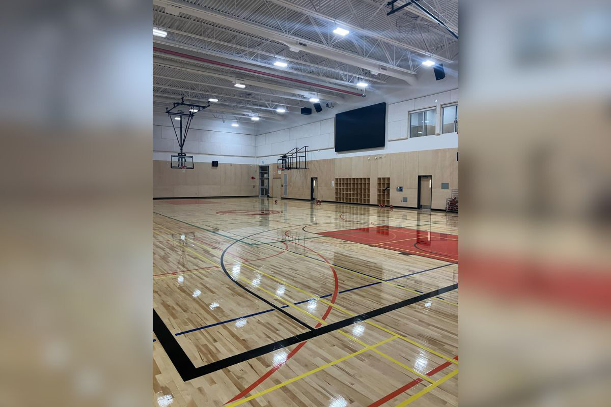 Armstrong high school gym ready to roll | Vernon Morning Star